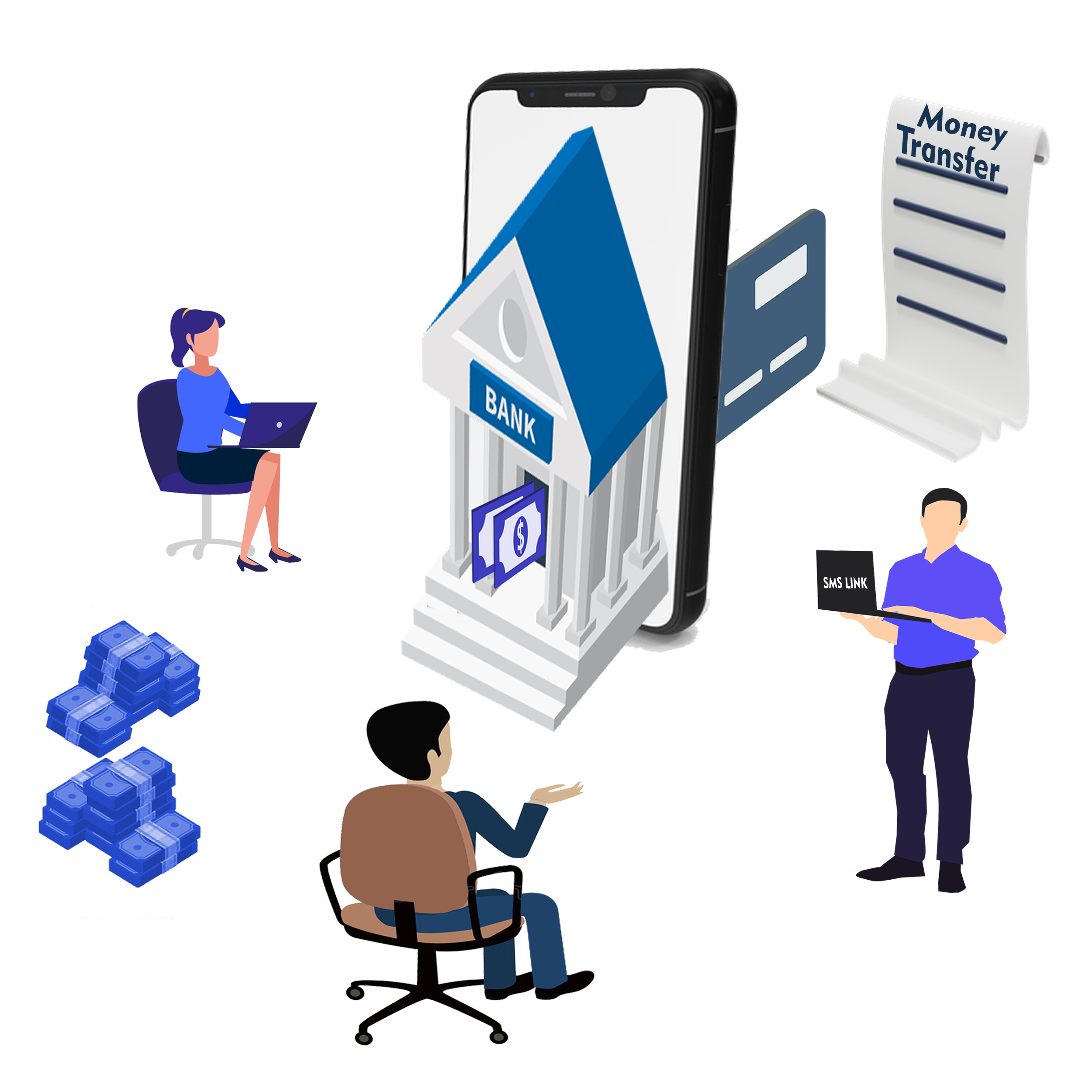 SMS Link Wallet India No 1 Best Multi Recharge Company One Sim All ...